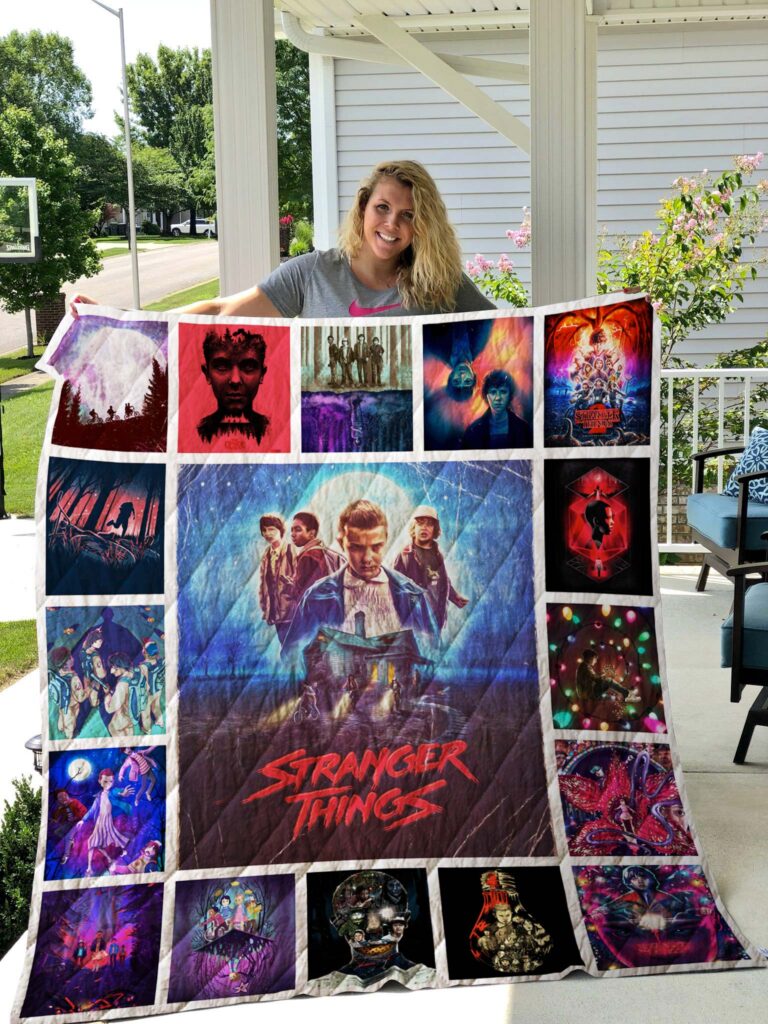 Stranger Things Blanket Quilt TR21 - Rozoze