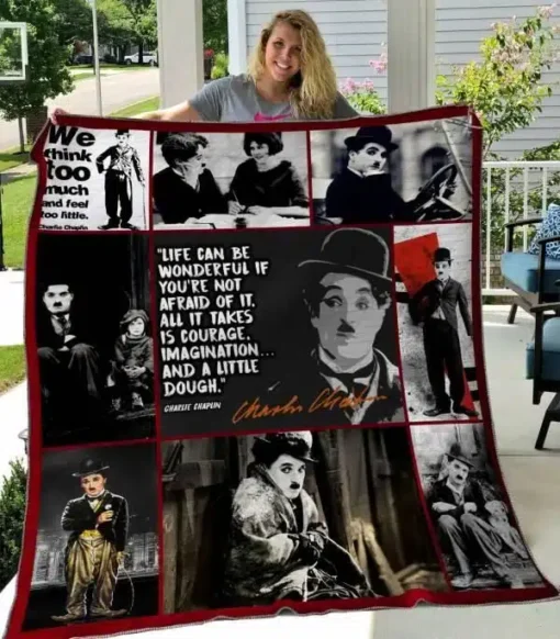 Charlie Chaplin Blanket - Rozoze