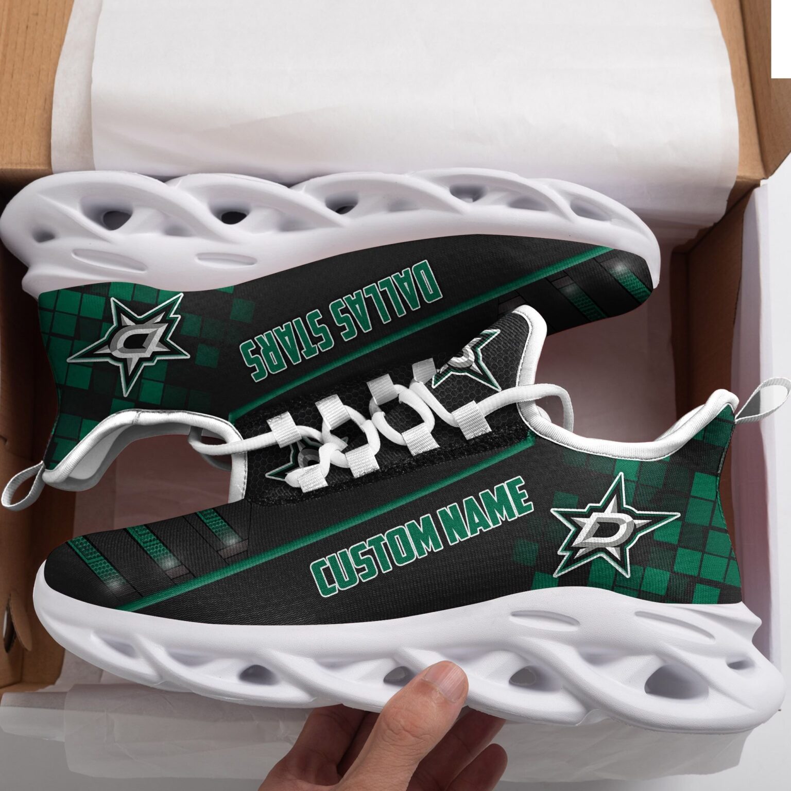 Dallas Stars Max Soul Shoes - Rozoze