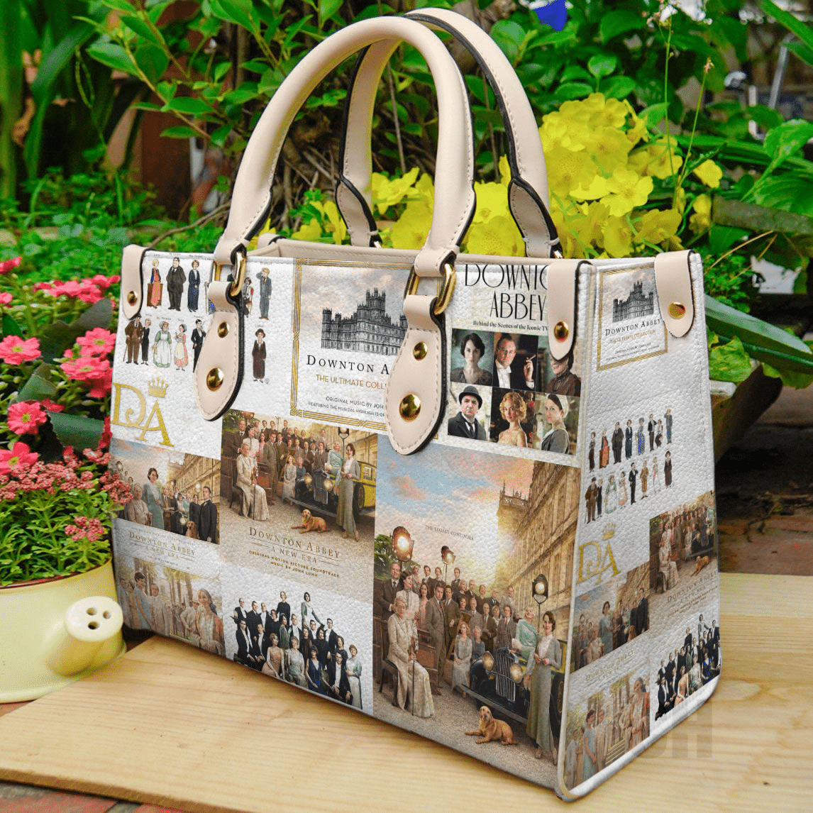 Downton Abbey Leather Handbag - Rozoze