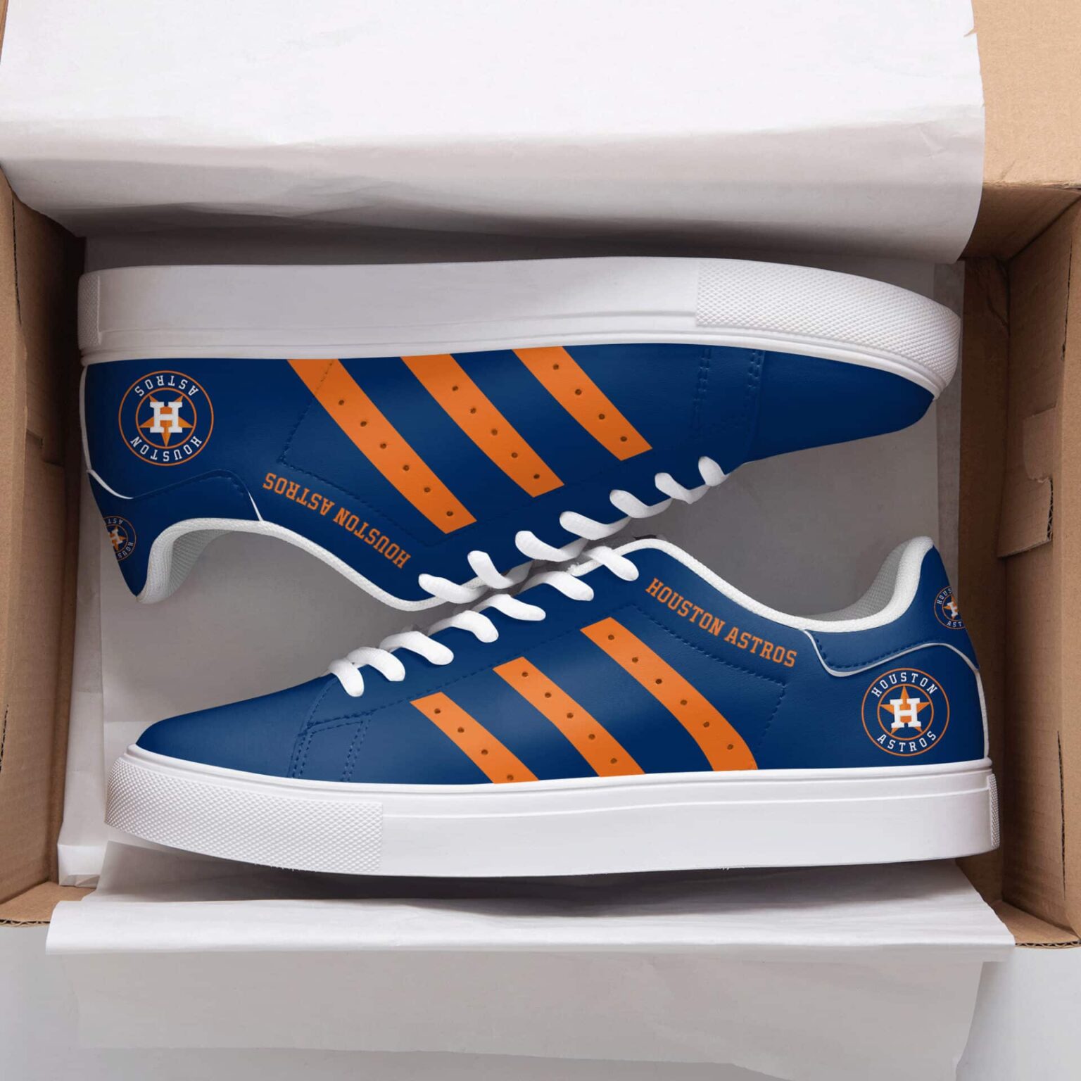 Houston Astros 1 Stan Smith Shoes - Rozoze