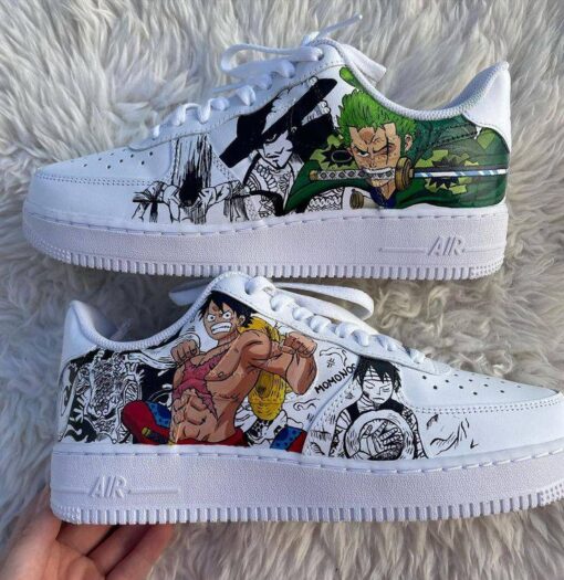 One Piece Air Force Shoes - Rozoze
