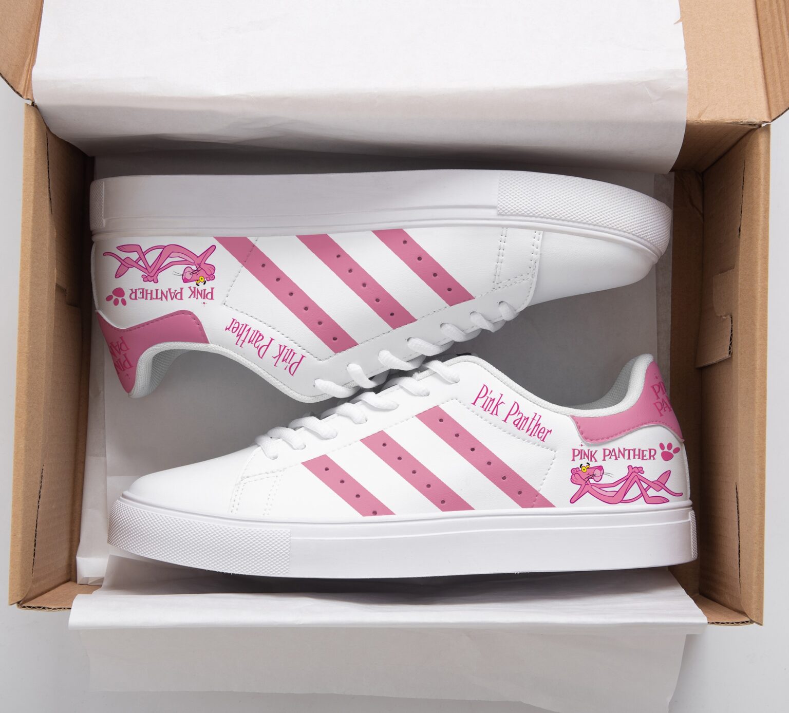 Pink Panther Stan Smith Shoes - Rozoze