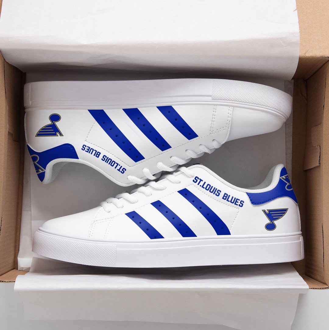 St. Louis Blues G2 Stan Smith Shoes - Rozoze