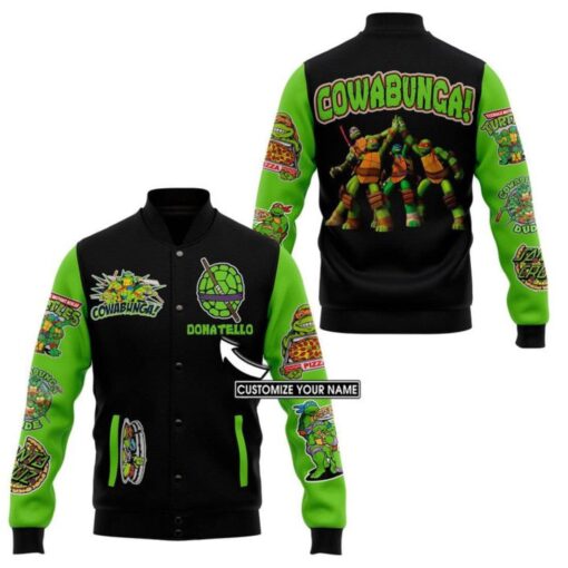 Teenage Mutant Ninja Turtles Baseball Jacket - Rozoze